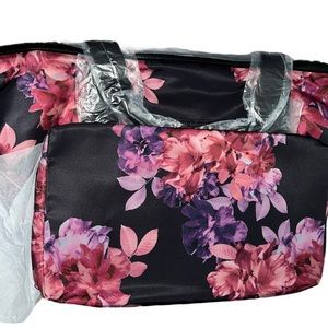 Victoria's Secret | Bags | Victorias Secret Pink Floral Getaway ...